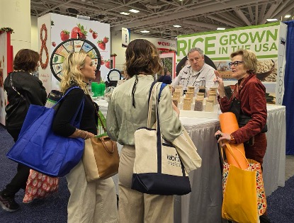 美國稻米展現2024 FNCE主題：健康飲食 - 美國米 | 美國給你好穀粒